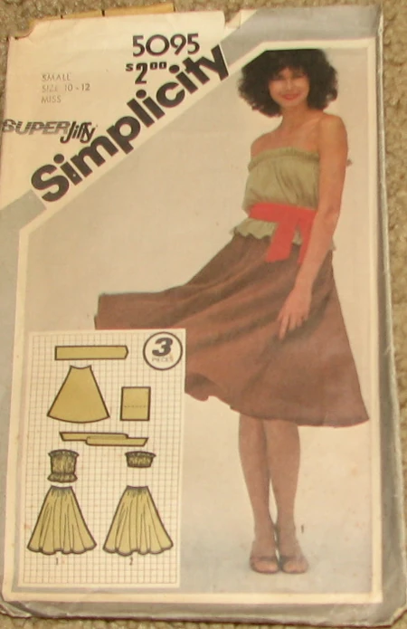 Simplicity 5095 B | Vintage Sewing Patterns | Fandom