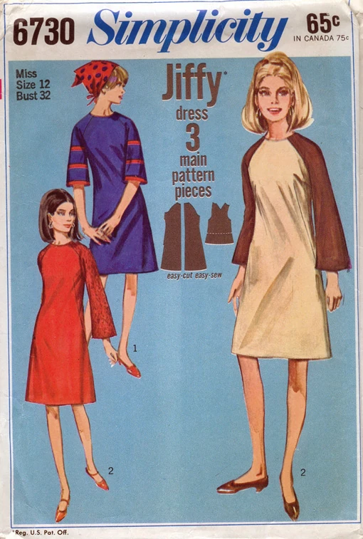 Simplicity 6730 | Vintage Sewing Patterns | Fandom