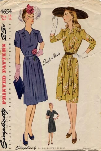 Simplicity 4654 | Vintage Sewing Patterns | Fandom