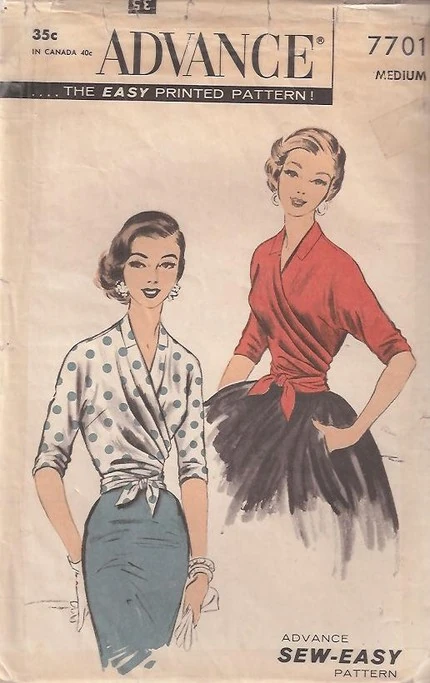 Advance 7701 | Vintage Sewing Patterns | Fandom