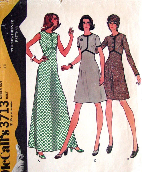 McCall's 3713 | Vintage Sewing Patterns | Fandom