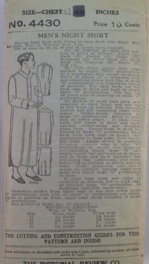 Pictorial Review 4430 | Vintage Sewing Patterns | Fandom