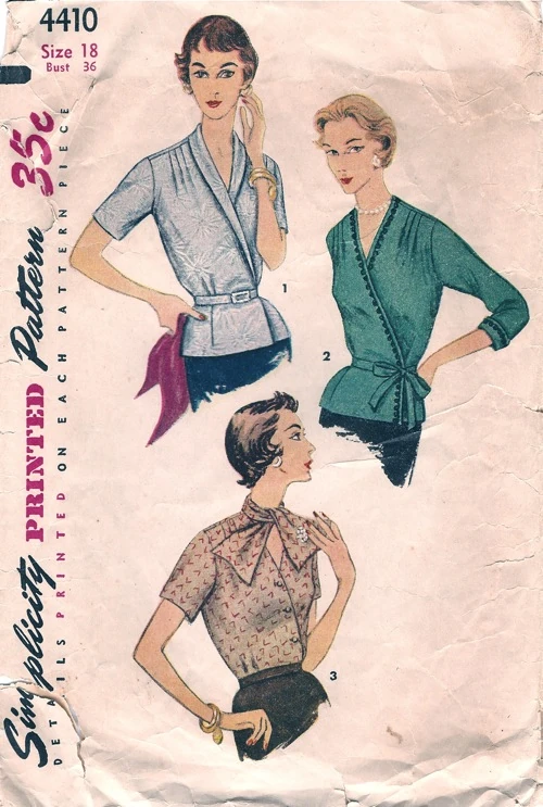 Simplicity 4410 A | Vintage Sewing Patterns | Fandom