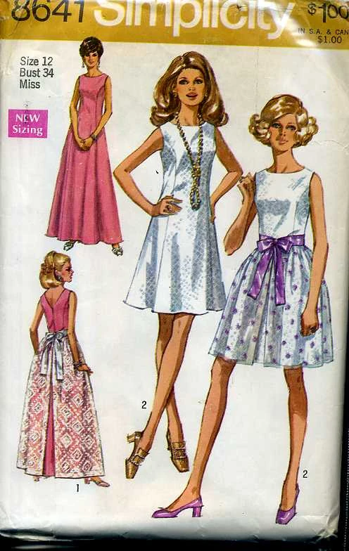 Simplicity 8641 | Vintage Sewing Patterns | Fandom