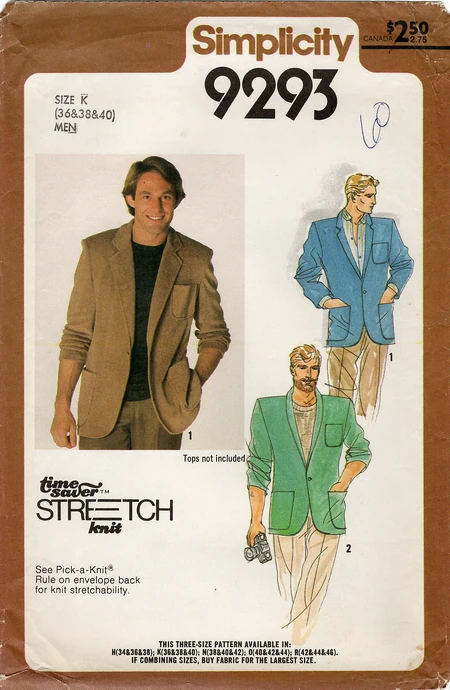 Simplicity 9293 B | Vintage Sewing Patterns | Fandom