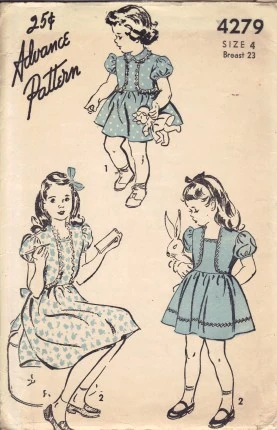 Advance 4279 | Vintage Sewing Patterns | Fandom