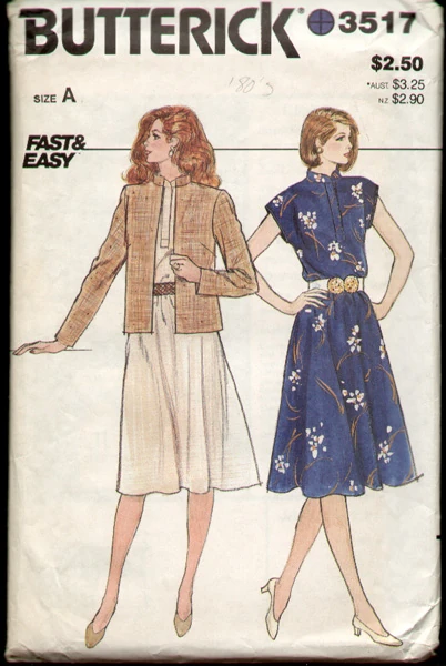 Butterick 3517 | Vintage Sewing Patterns | Fandom