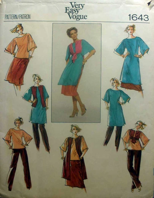 Vogue 1643 B | Vintage Sewing Patterns | Fandom
