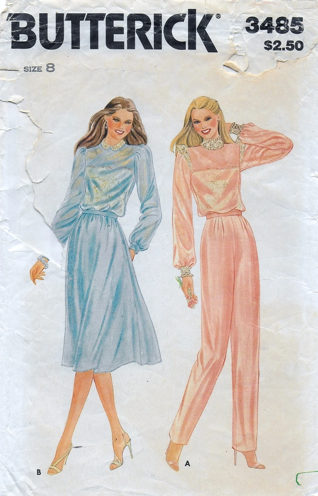 Butterick 3485 C | Vintage Sewing Patterns | Fandom