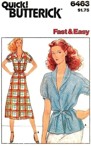 Butterick 6463 | Vintage Sewing Patterns | Fandom