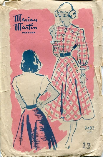 Marian Martin 9483 | Vintage Sewing Patterns | Fandom
