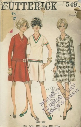 Butterick 5497 C | Vintage Sewing Patterns | Fandom