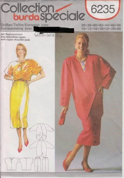 Burda 6235 | Vintage Sewing Patterns | Fandom