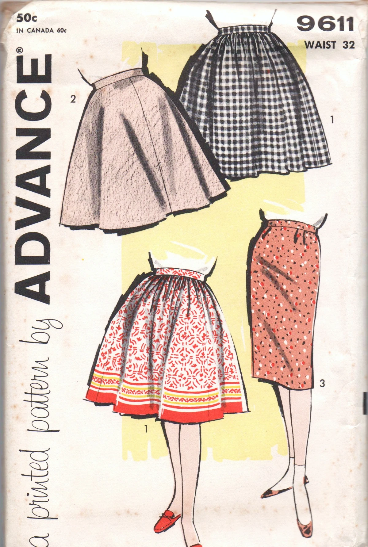 Advance 9611 | Vintage Sewing Patterns | Fandom