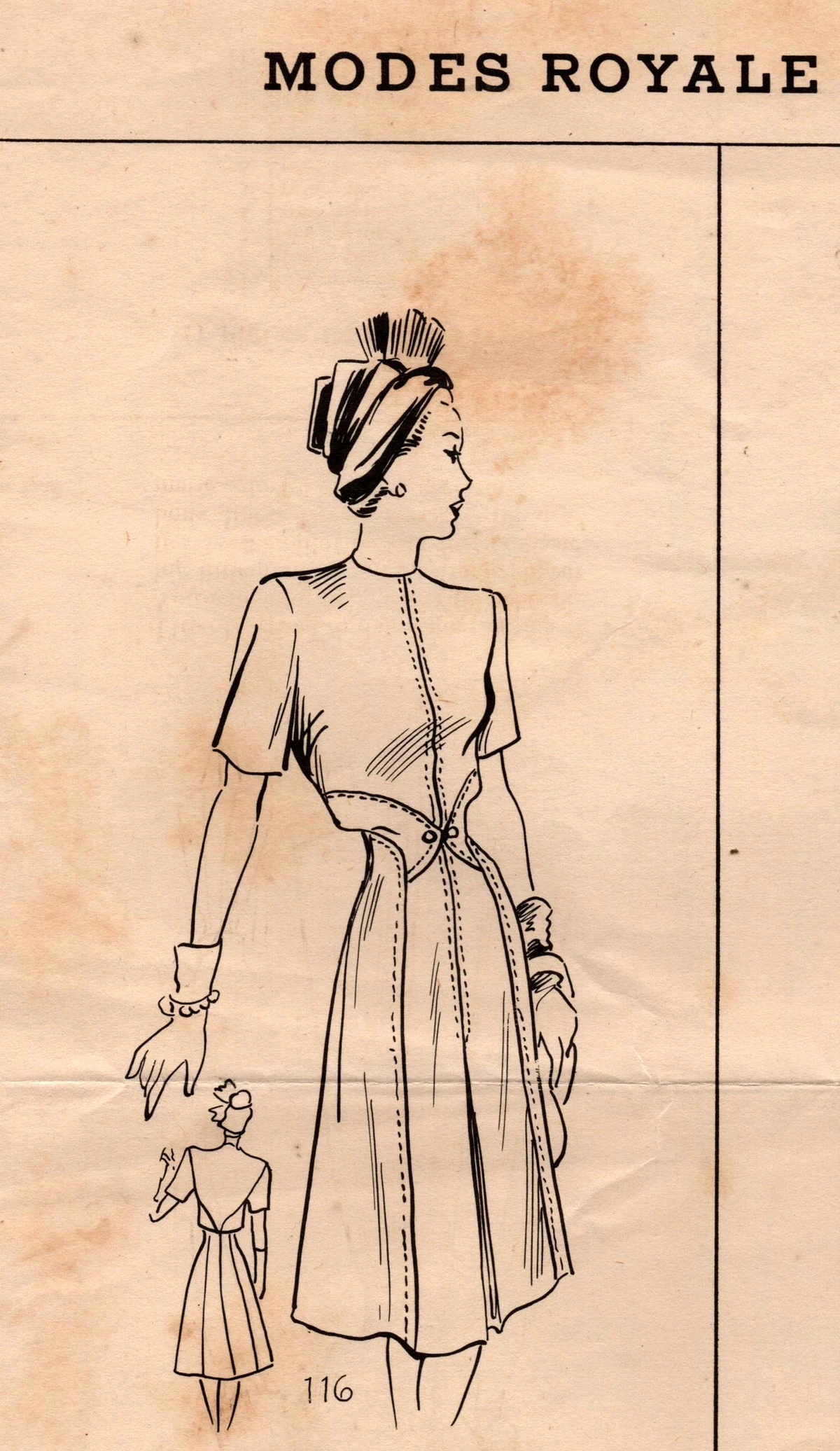 Modes Royale 116 | Vintage Sewing Patterns | Fandom