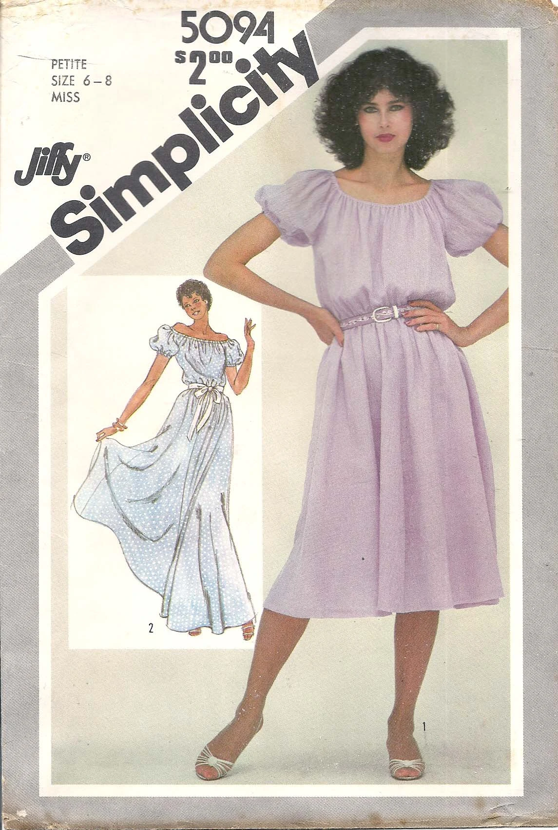 Simplicity 5094 A | Vintage Sewing Patterns | Fandom
