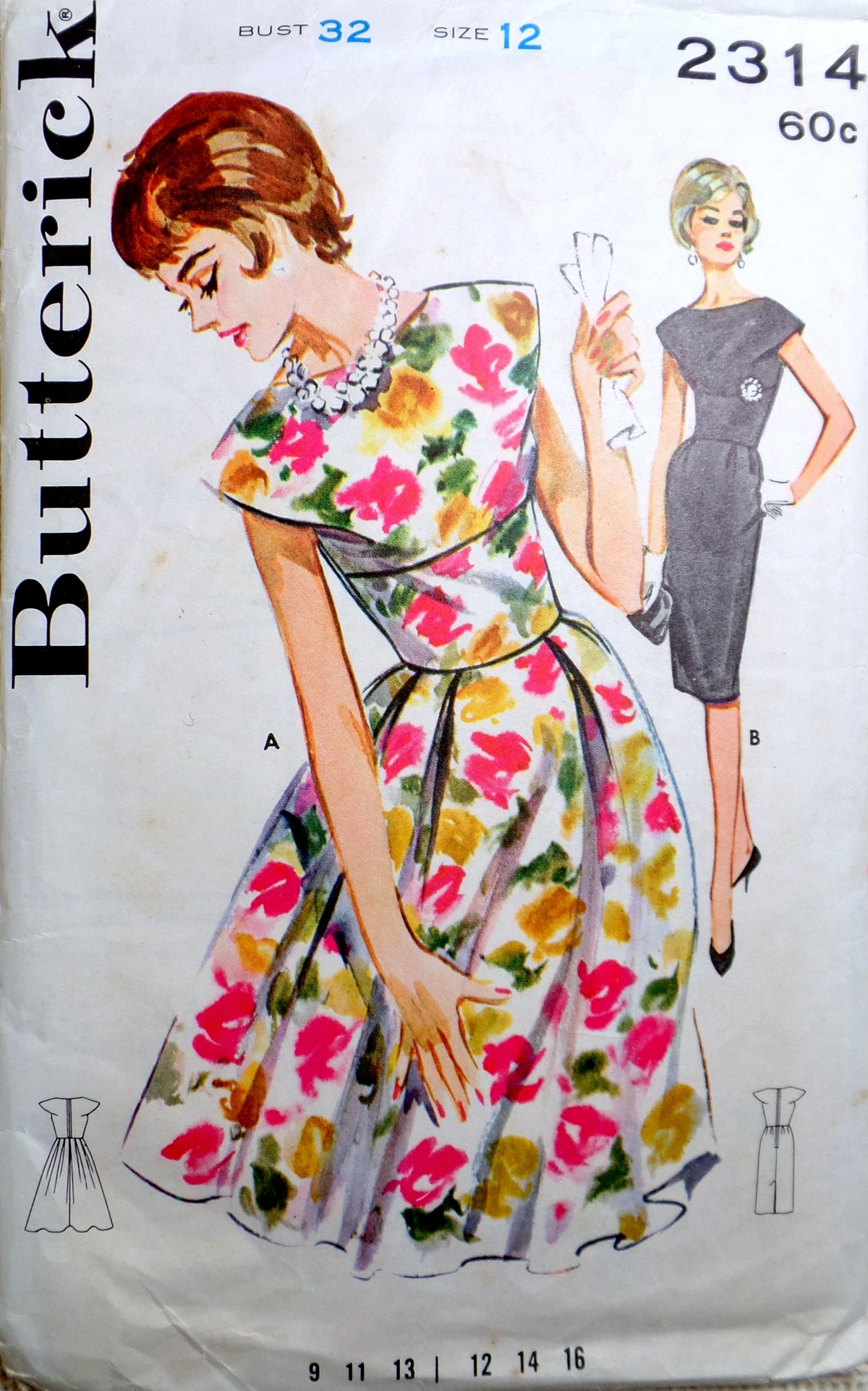 Butterick 2314 | Vintage Sewing Patterns | Fandom