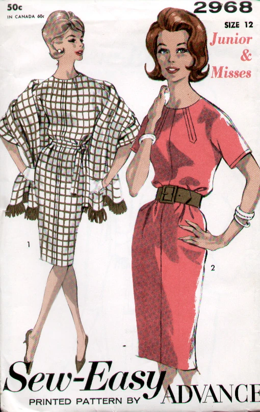 Advance 2968 | Vintage Sewing Patterns | Fandom