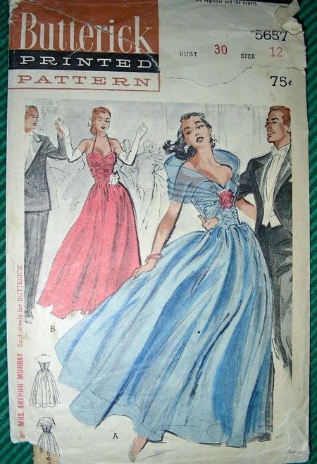 Butterick 5657 A | Vintage Sewing Patterns | Fandom