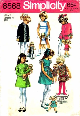 Simplicity 8568 A | Vintage Sewing Patterns | Fandom