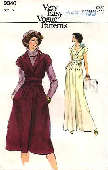 Vogue 9340 B | Vintage Sewing Patterns | Fandom