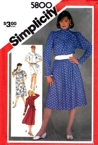Simplicity 5800 A | Vintage Sewing Patterns | Fandom