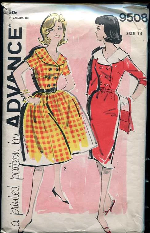 Advance 9508 | Vintage Sewing Patterns | Fandom