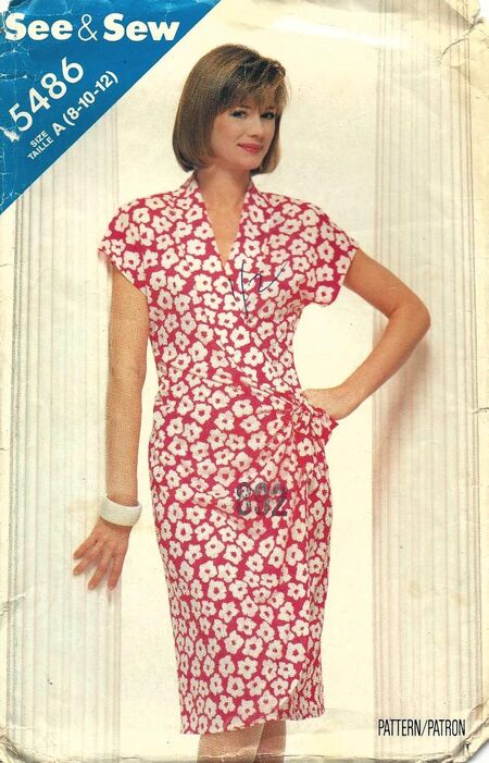 Butterick 5486 B | Vintage Sewing Patterns | Fandom