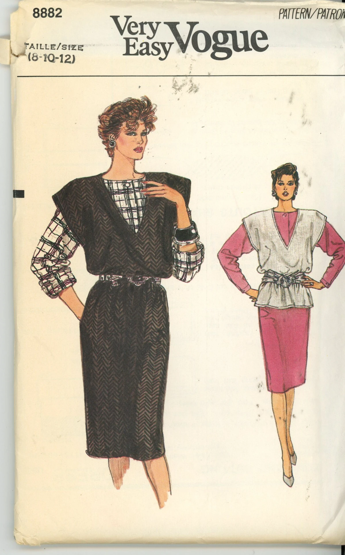 Vogue 8882 A | Vintage Sewing Patterns | Fandom