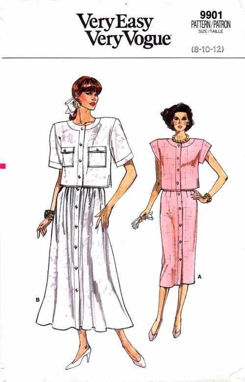 Vogue 9901 | Vintage Sewing Patterns | Fandom