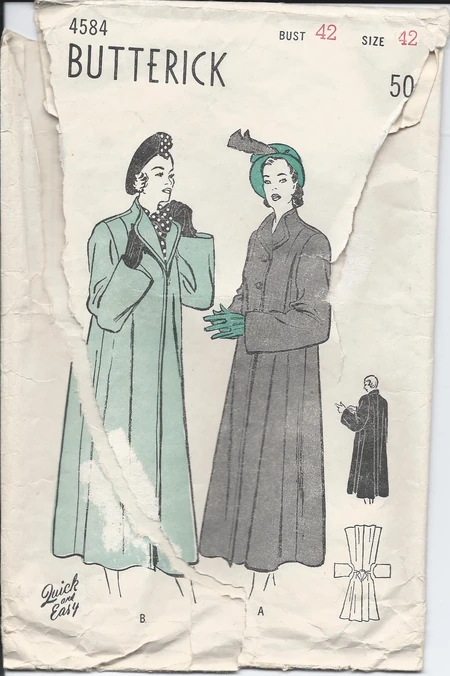 Butterick 4584 B | Vintage Sewing Patterns | Fandom