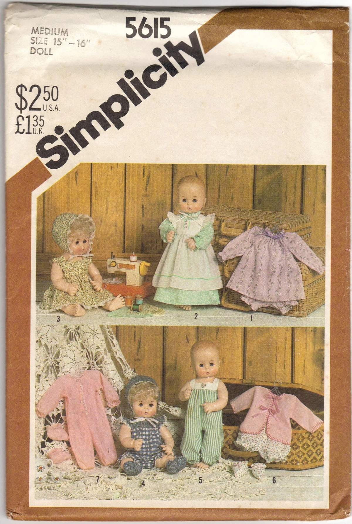 Simplicity 5615 B | Vintage Sewing Patterns | Fandom