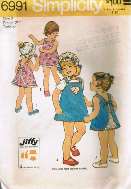 Simplicity 6991 A | Vintage Sewing Patterns | Fandom