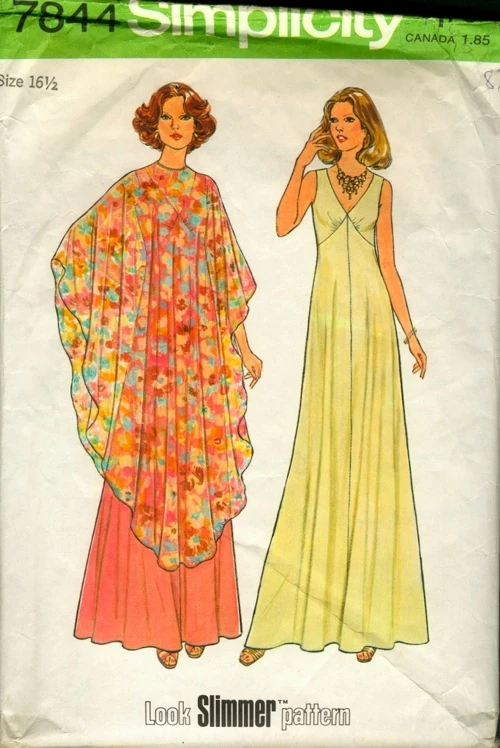 Simplicity 7844 | Vintage Sewing Patterns | Fandom