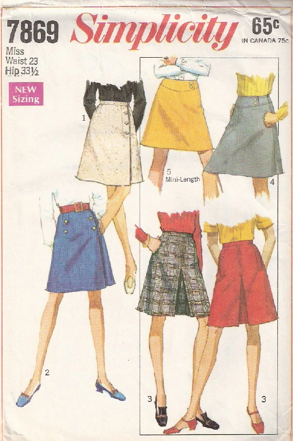 Simplicity 7869 A | Vintage Sewing Patterns | Fandom