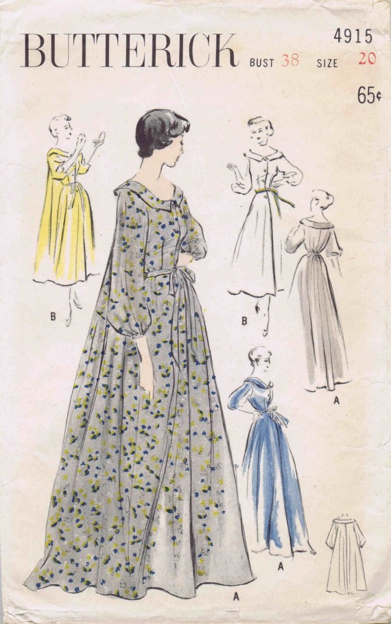 Butterick 4915 B | Vintage Sewing Patterns | Fandom Butterick 4915 B | Vintage Sewing Patterns | Fandom