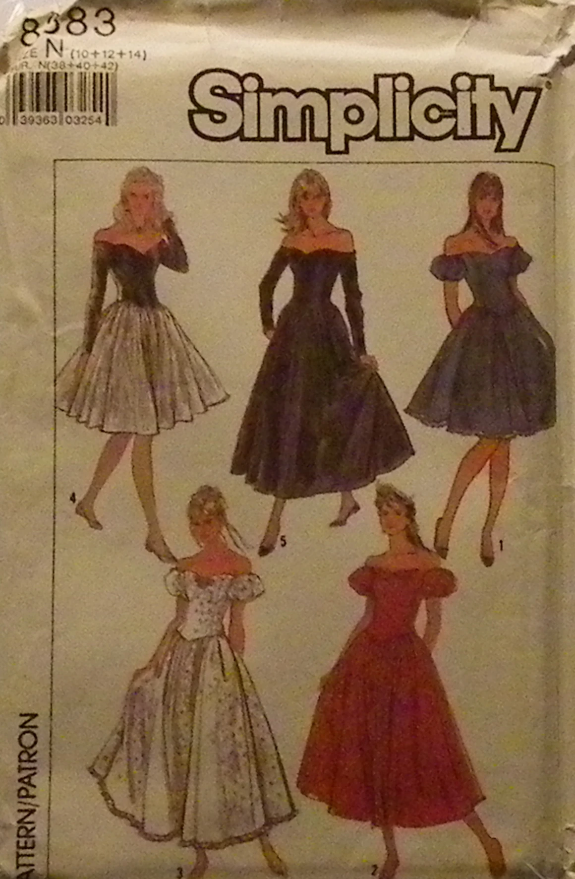 Simplicity 8383 A | Vintage Sewing Patterns | Fandom
