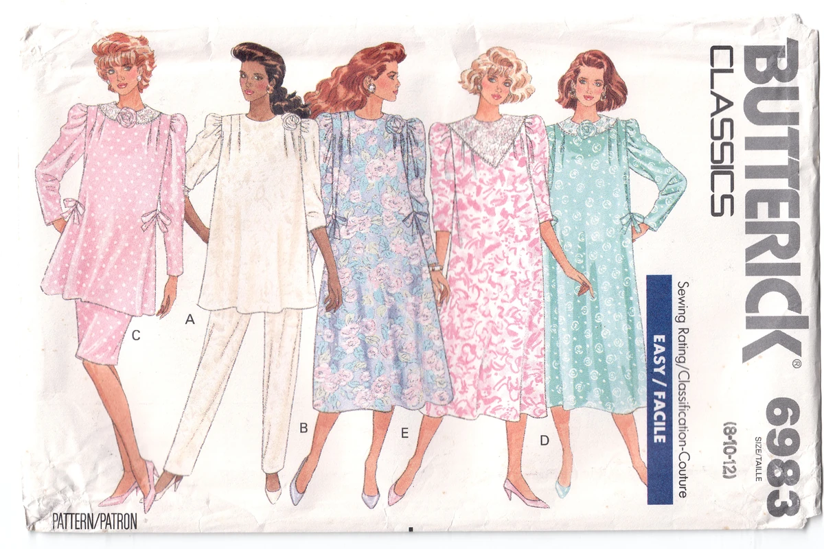 Butterick 6983 C | Vintage Sewing Patterns | Fandom