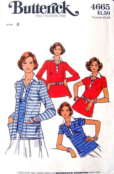 Butterick 4665 A | Vintage Sewing Patterns | Fandom