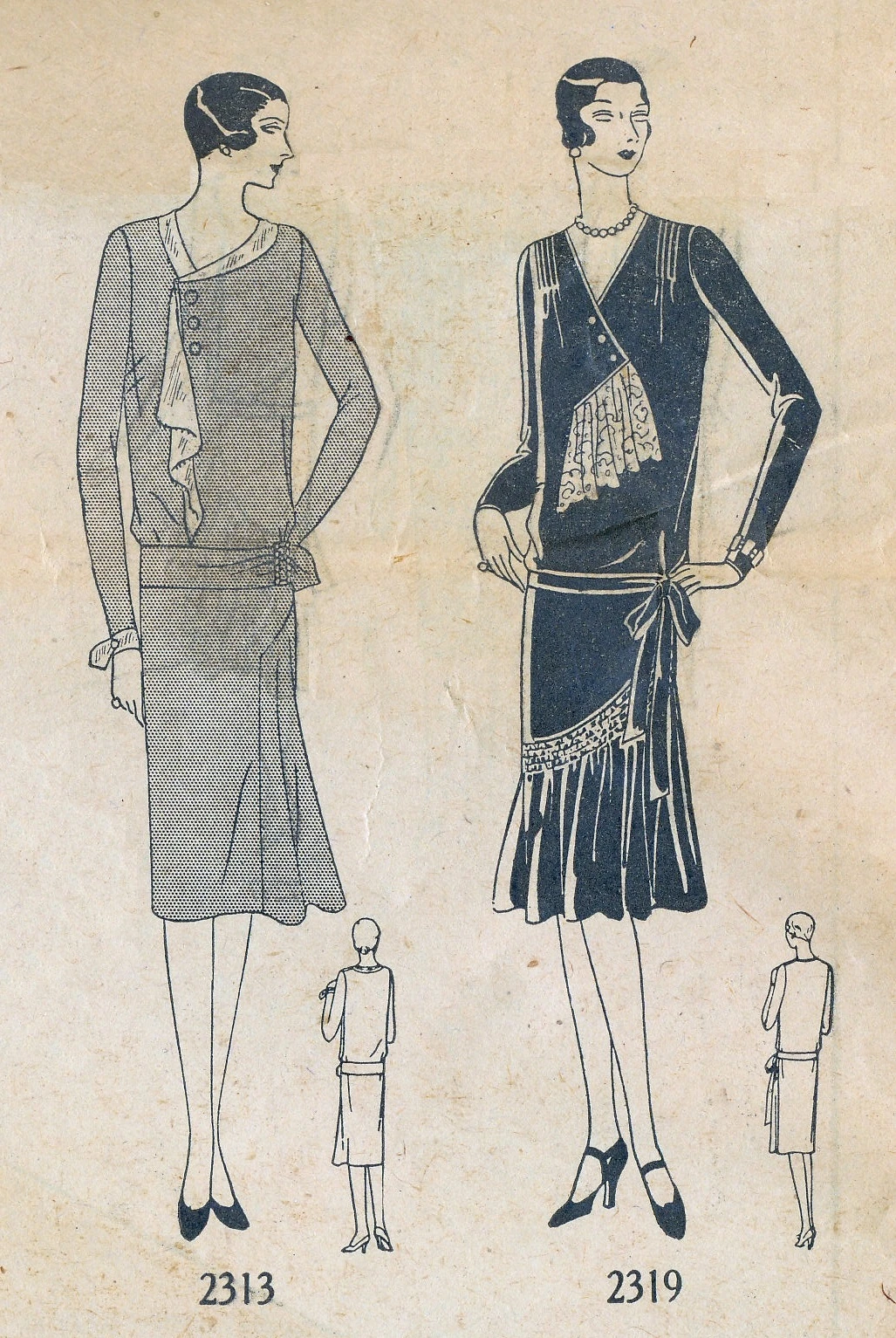 Butterick 2313 A | Vintage Sewing Patterns | Fandom