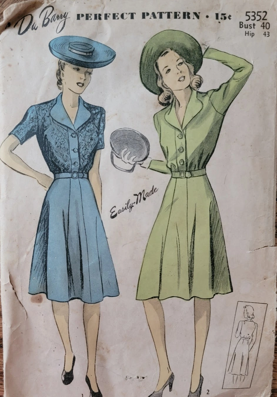 DuBarry 5352 | Vintage Sewing Patterns | Fandom
