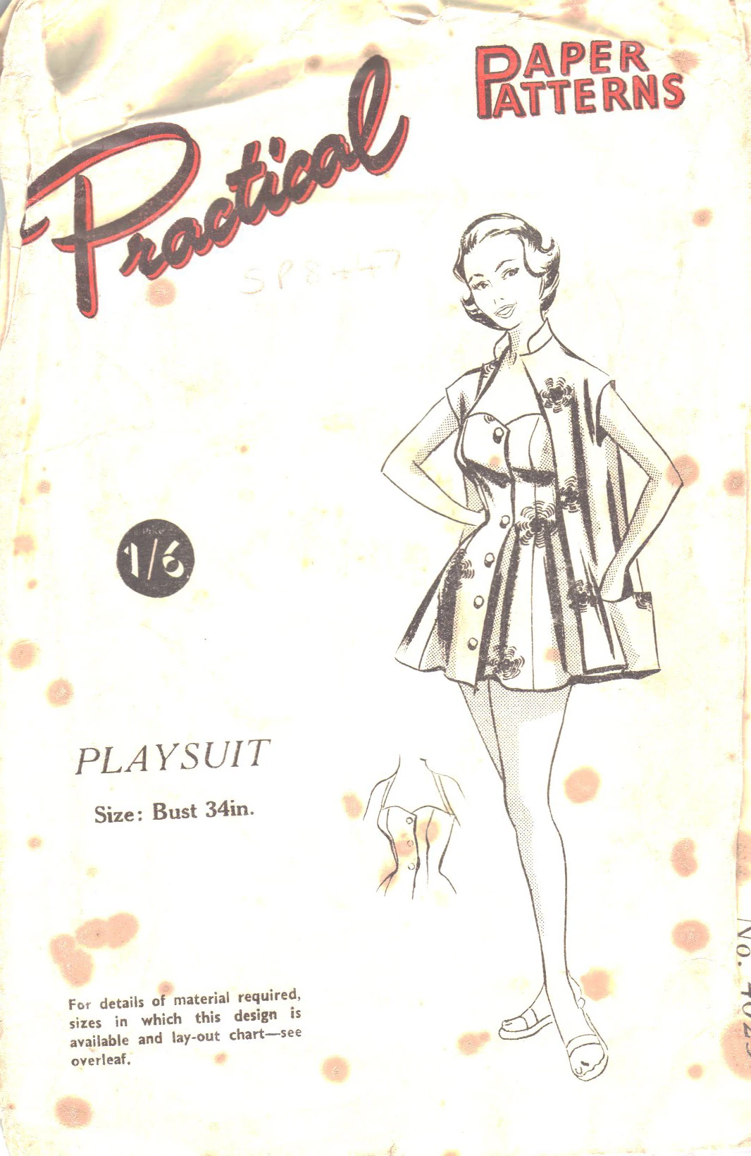 Practical 4025 | Vintage Sewing Patterns | Fandom