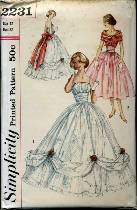 Simplicity 2231 A | Vintage Sewing Patterns | Fandom