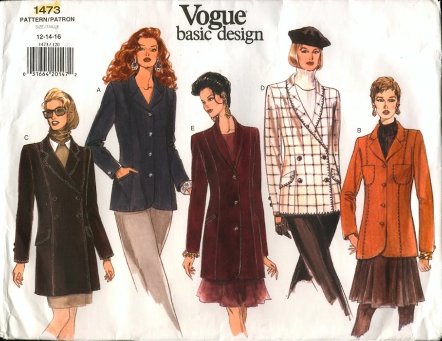 Vogue 1473 C | Vintage Sewing Patterns | Fandom
