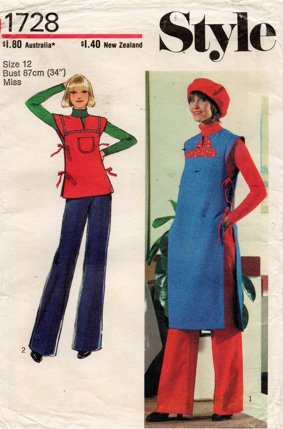 Style 1728 | Vintage Sewing Patterns | Fandom