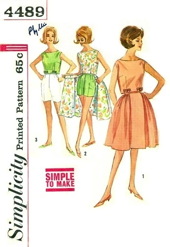 Simplicity 4489 | Vintage Sewing Patterns | Fandom