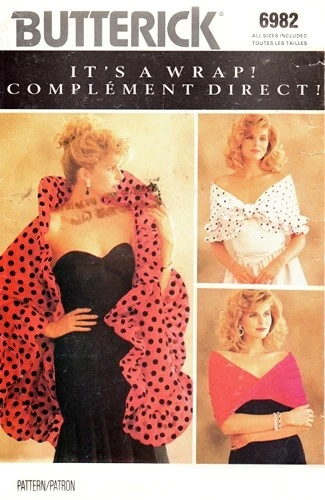 Butterick 6982 B | Vintage Sewing Patterns | Fandom