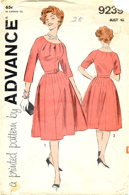 Advance 9239 | Vintage Sewing Patterns | Fandom