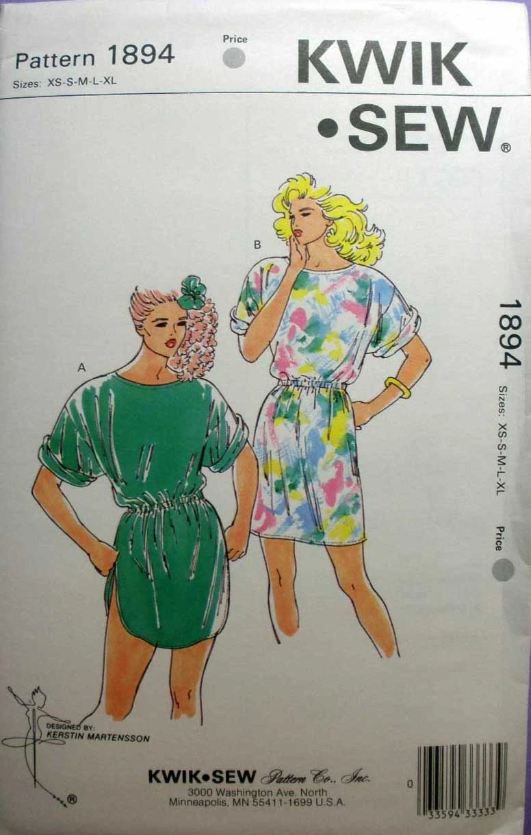 Kwik Sew 1894 | Vintage Sewing Patterns | Fandom