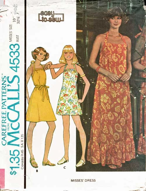 McCall's 4533 | Vintage Sewing Patterns | Fandom